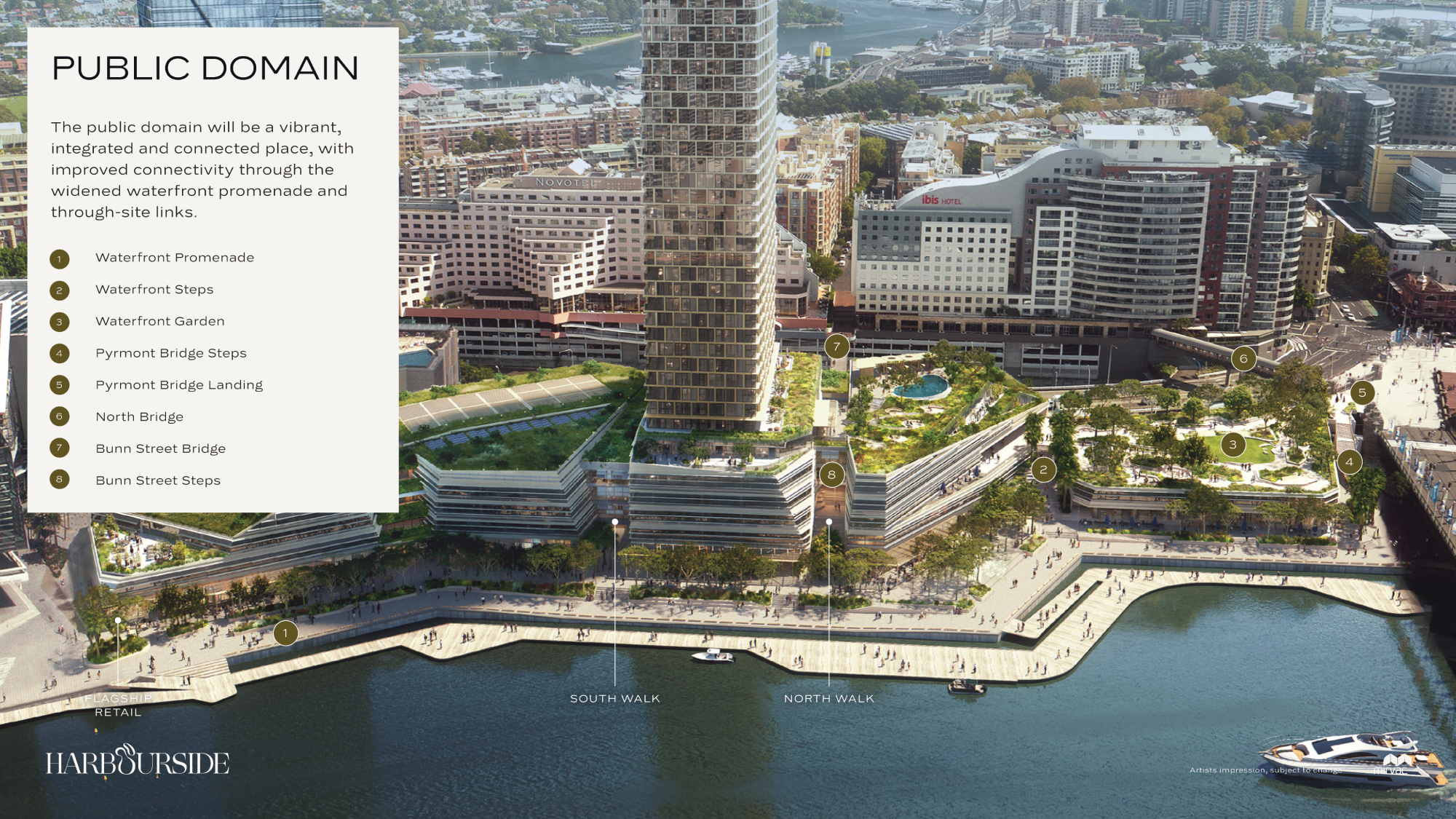 Vibrant Connected Retail Hub | Harbourside by Mirvac
